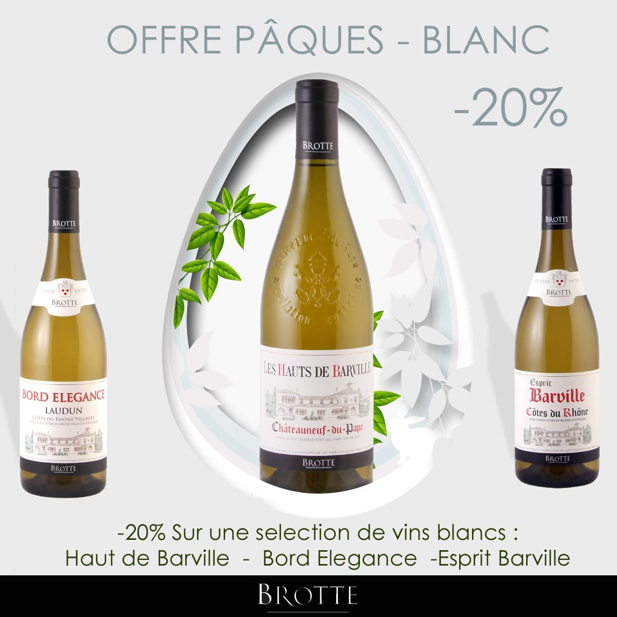 Easter in White | Brotte Wine Museum